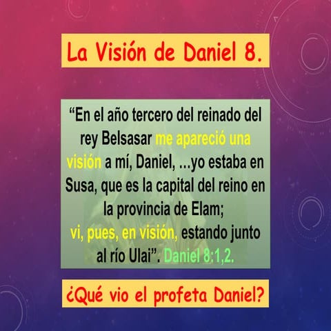 Daniel#8 | PPTX