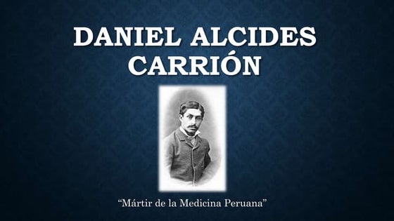 Daniel alcides carrion | PDF