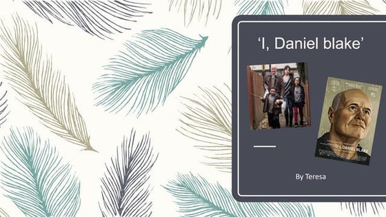 I, Daniel Blake film Case Study | PPTX | Drama | Genres