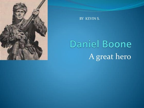 Daniel Boone-GAA-JF | PPTX