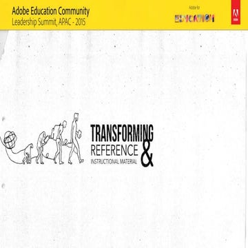 Transforming reference and instructional material | PPT