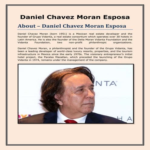 Daniel Chavez Moran Esposa - Visionary Entrepreneur | DOCX