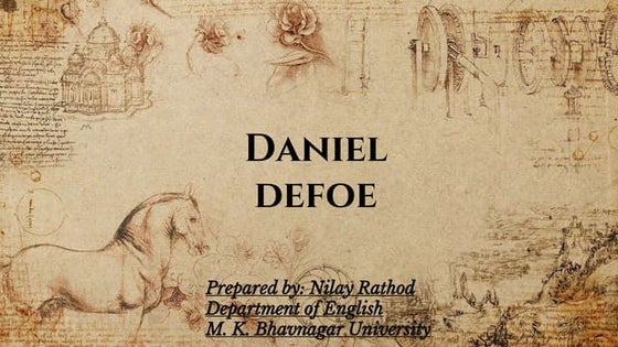 Daniel foe | PPT