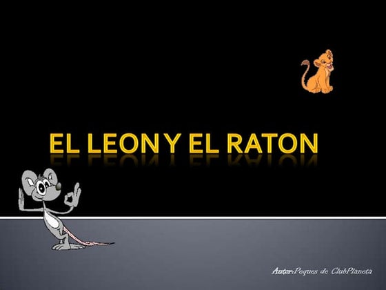 El león y el ratón | PDF