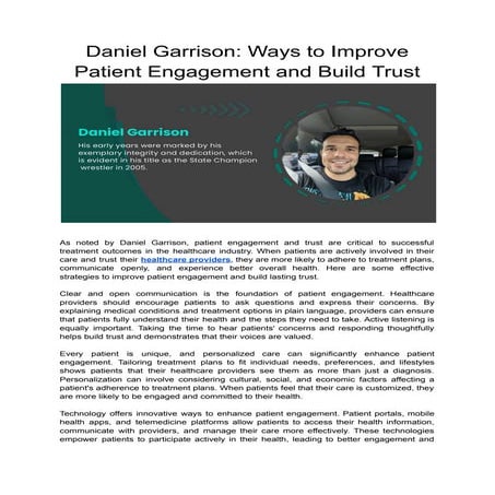 Daniel Garrison_ Ways to Improve Patient Engagement and Build Trust.pdf