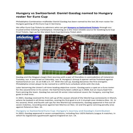 Daniel Gazdag named to Hungary roster for Euro Cup.docx