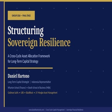 Structuring Sovereign Resilience: Daniel Hartono's Cross-Cycle Asset ...