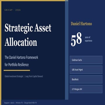 Strategic Asset Allocation: The Daniel Hartono Framework for Portfolio ...