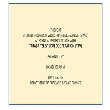 Daniel ibrahim presentation | PPT