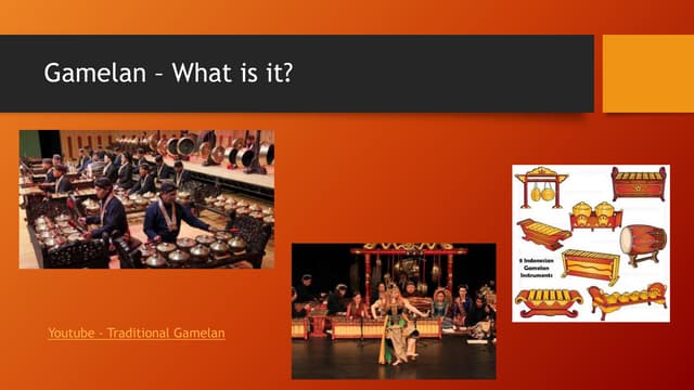Gamelan | PPT