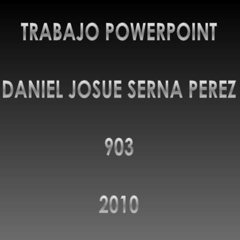 Daniel josue serna perez 903 | PDF