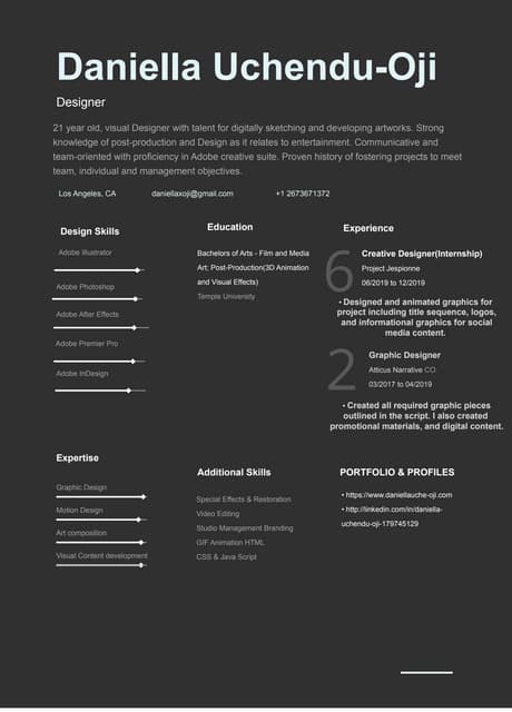 Ashley Evans Mattocks - Resume | PPT