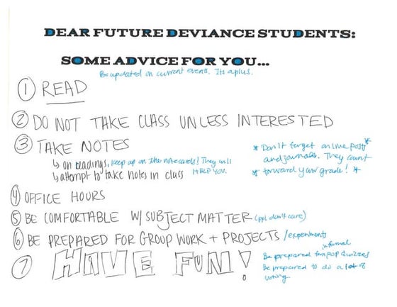 Advice for Future Criminology Students | PPT