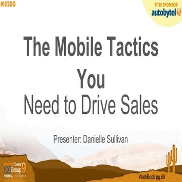 Mobile Tactics for Car Dealers | PDF | Email | Internet