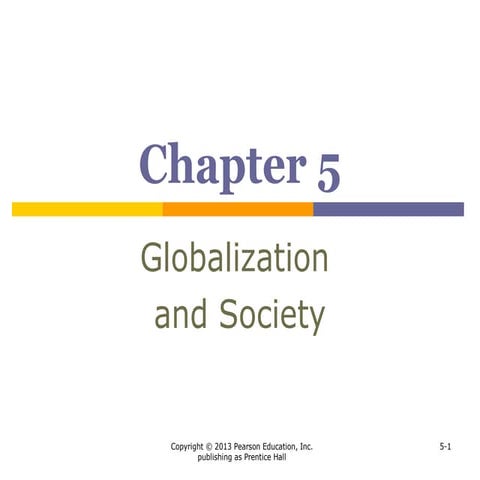 05 Globalization and Society | PPT