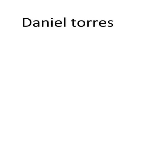 Daniel torres | PDF