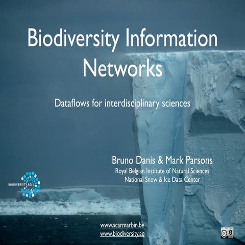 Biodiversity Information Networks: Dataflows for interdisciplinary ...
