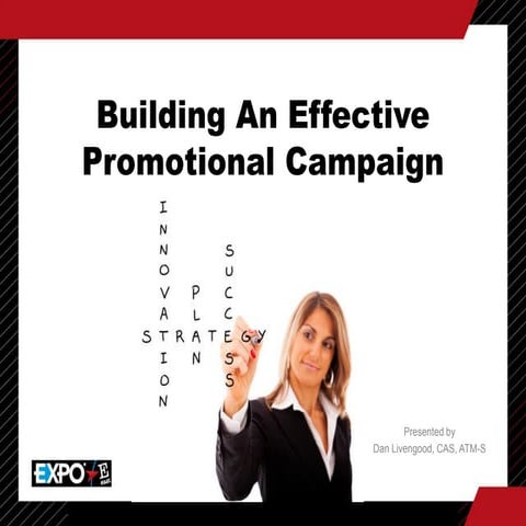 Building an effective promotional campaign | PDF