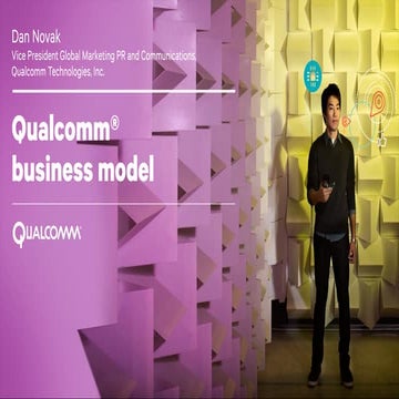 Qualcomm qct tech summit business model | PPT