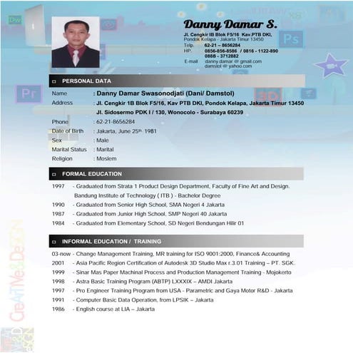Danny,s CV Resume (Apr'17) | PDF