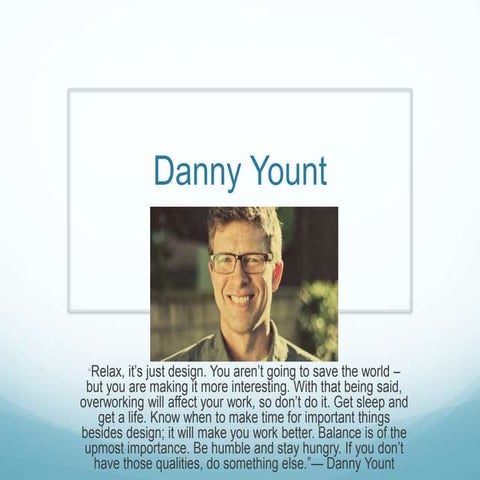 Danny yount | PPTX | Movies | Entertainment