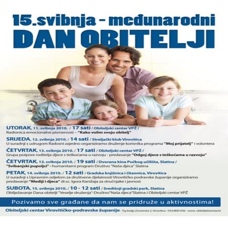 Dan obitelji 2010 | PDF