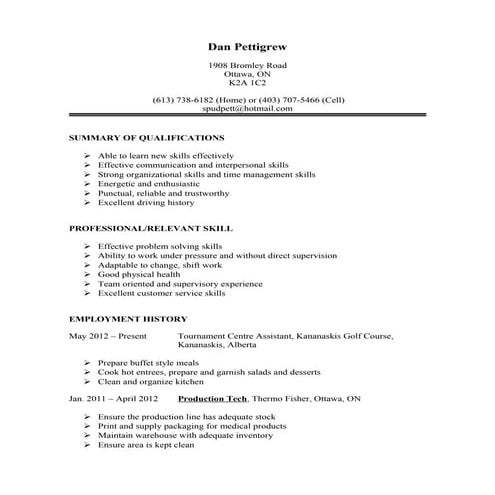 RAFAL LEGIEZYNSKI - JOB RESUME. docx | PDF