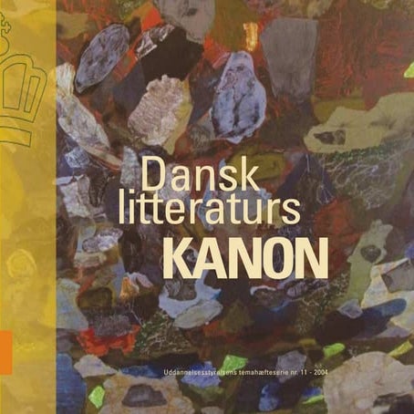 Dansk Litteraturs Kanon | PDF