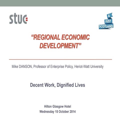 Regional Economic Development | PPTX