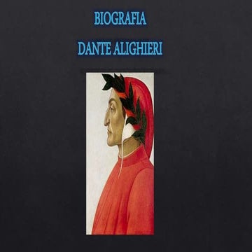 Dante aliguieri | PPTX