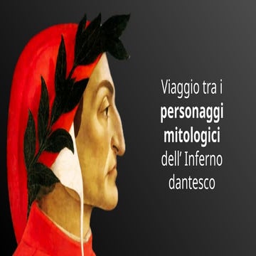 Personaggi mitologici nella commedia dantesca, Inferno.pptx