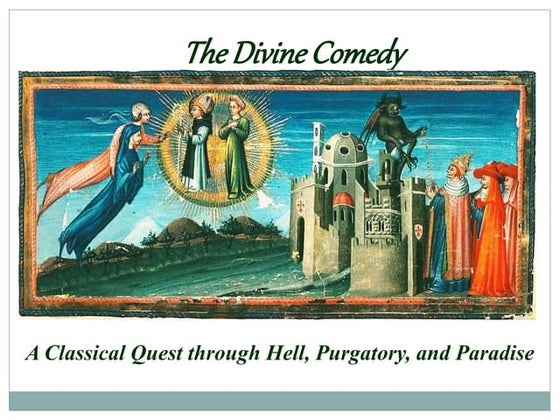 Divine comedy by Dante Alighieri | PPTX