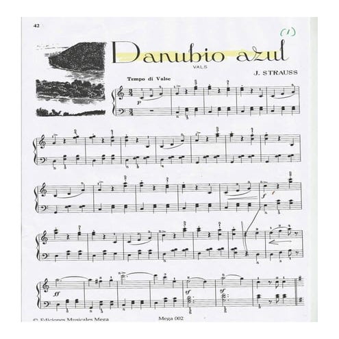 Danubio azul j. strauss | PDF