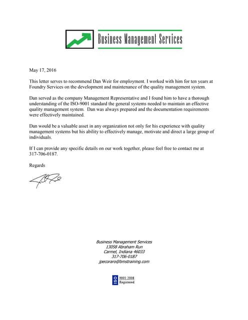 Dan Weir-letter3 | PDF
