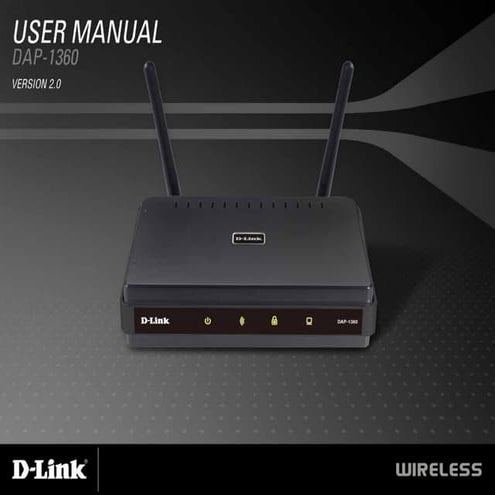 Dap 1360 b1-manual_v2.00(ww) | PDF