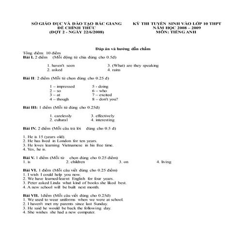 Dap an-tong-hop-de-thi-tuyen-sinh-vao-lop-10-mon-tieng-anh-cac-tinh | PDF