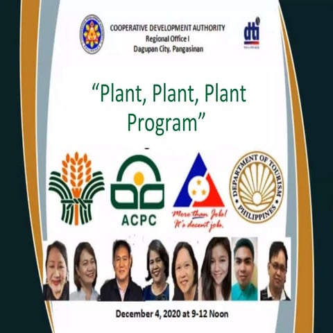 Da Plant, Plant, plant Program | PPTX