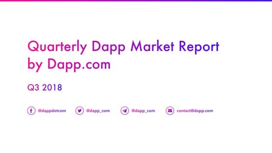 What is DappRadar? | PPTX | Computer Software and Applications | Computing