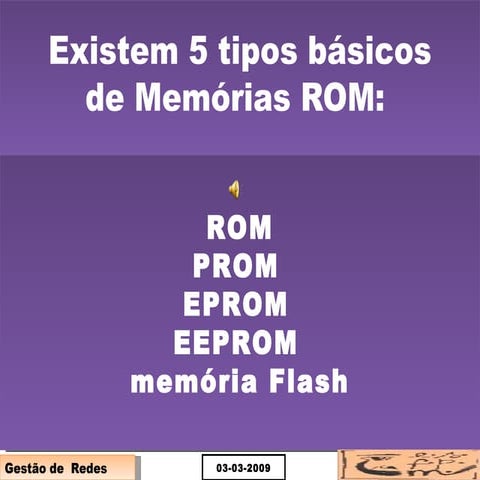 Memorias de ROM | PPT