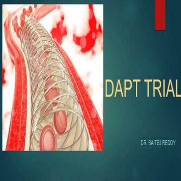 DAPT trial | PPTX