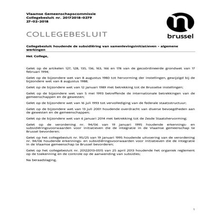 Dar Al Amal krijgt 20.100 euro van de VGC | PDF