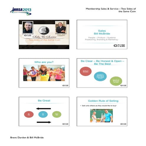 Презентация Brent Darden и Bill McBride | PDF