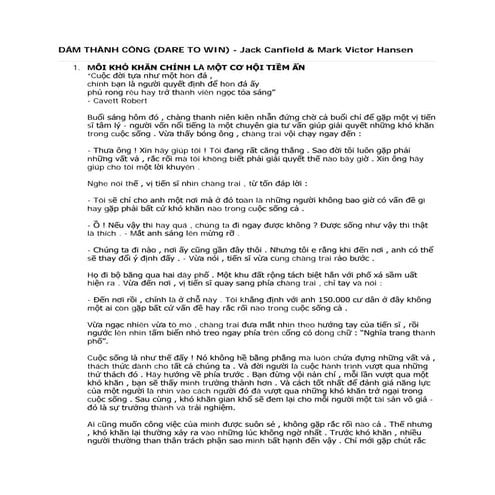 Dare to-win-jack-canfield | PDF