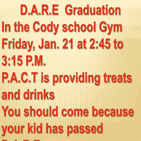 Dare graduation | PPTX