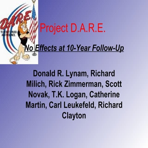 Dare program | PPT