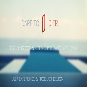 DARE TO DIFR growth hacking - a ux perspective - for adobe user group | PDF