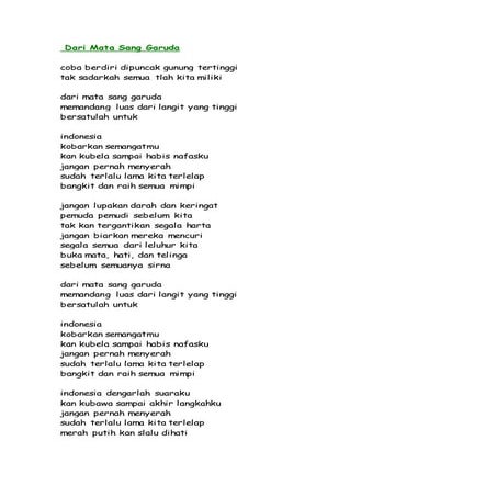 Dari mata sang garuda | DOCX