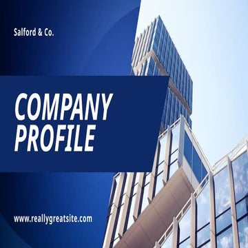 Dark Blue and White Minimalist Company Profile Presentation.pptx