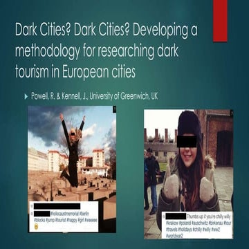 Dark Tourism | PPT