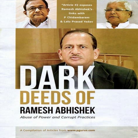 Dark Deeds of Ramesh Abhishek | PDF